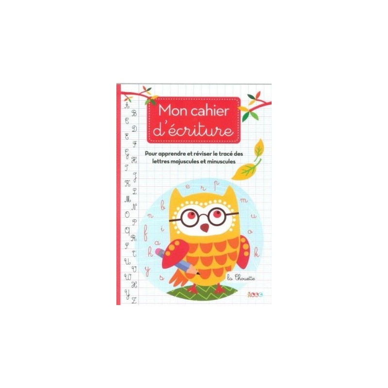 Cahier d'apprentissage à l'écriture - Méthode Montessori